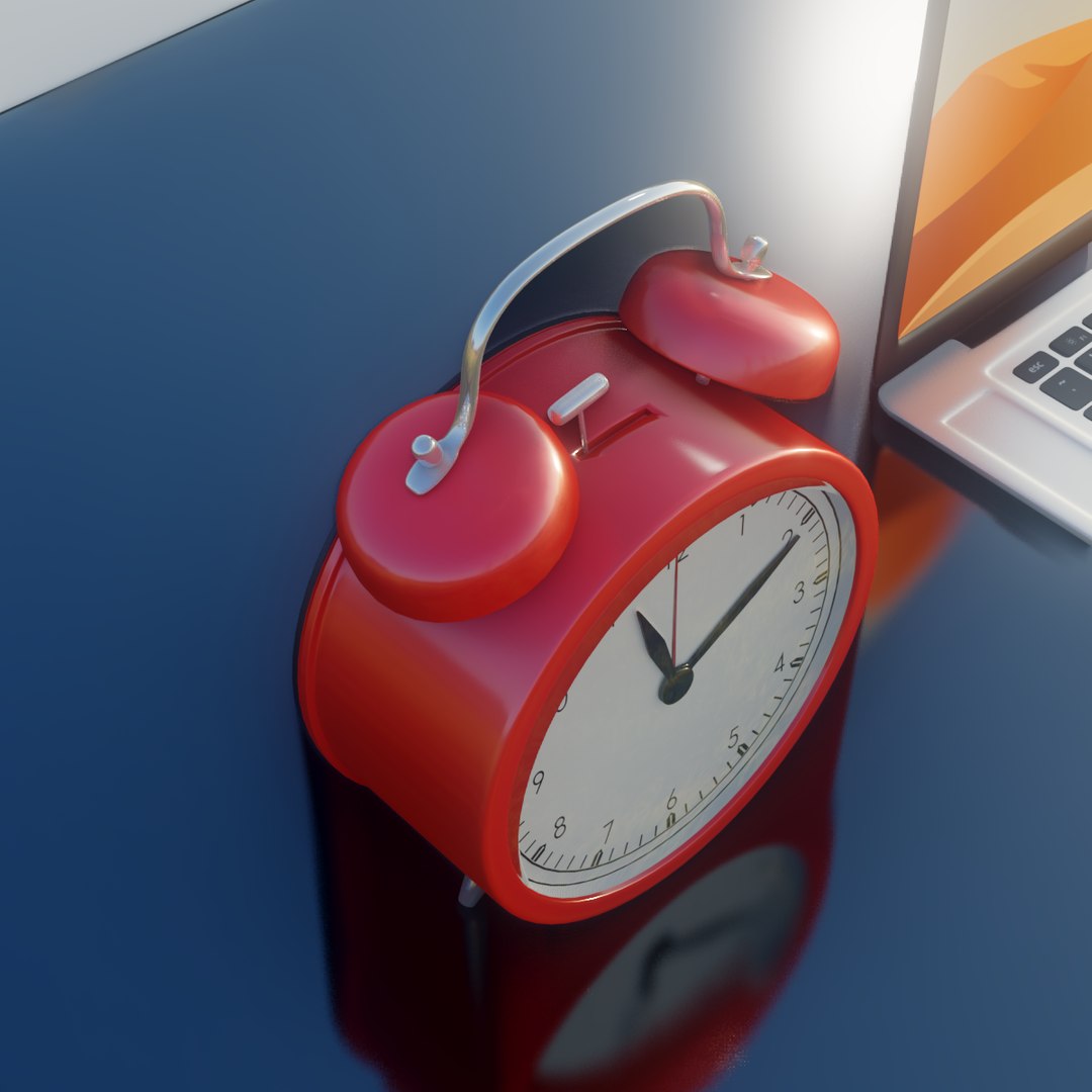 Waker Clock 3D Model - TurboSquid 1472948