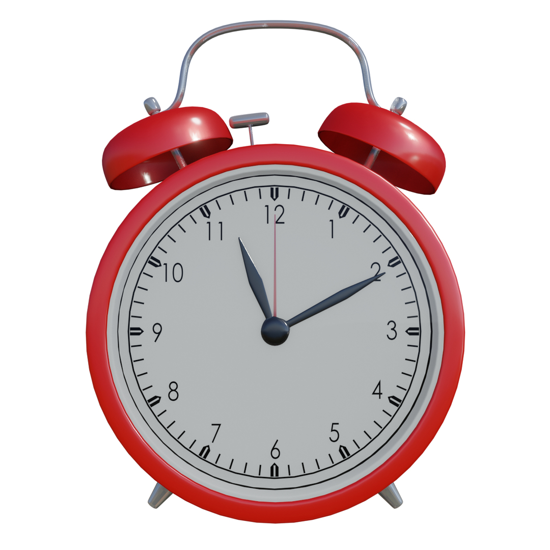 Waker Clock 3D Model - TurboSquid 1472948