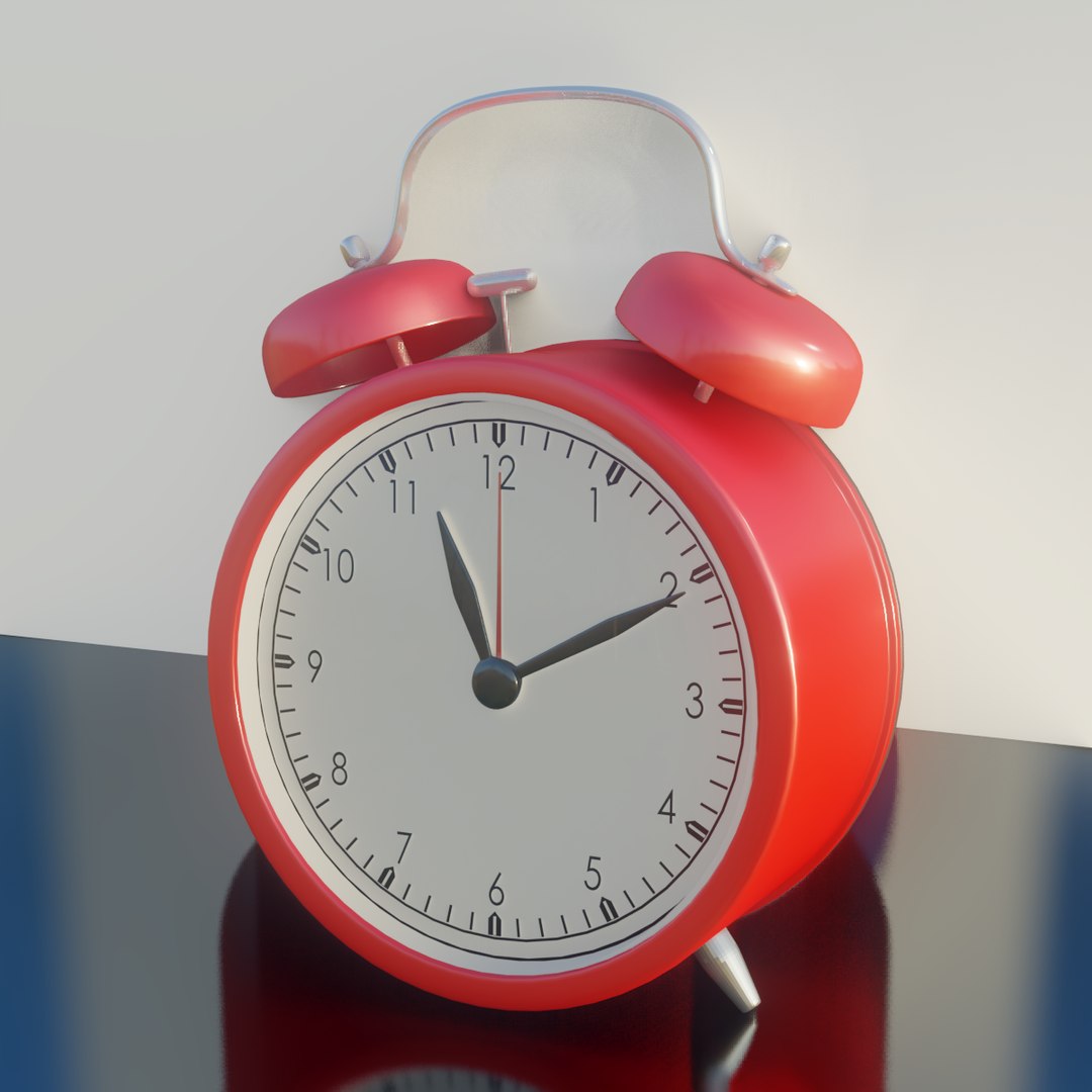Waker Clock 3D Model - TurboSquid 1472948