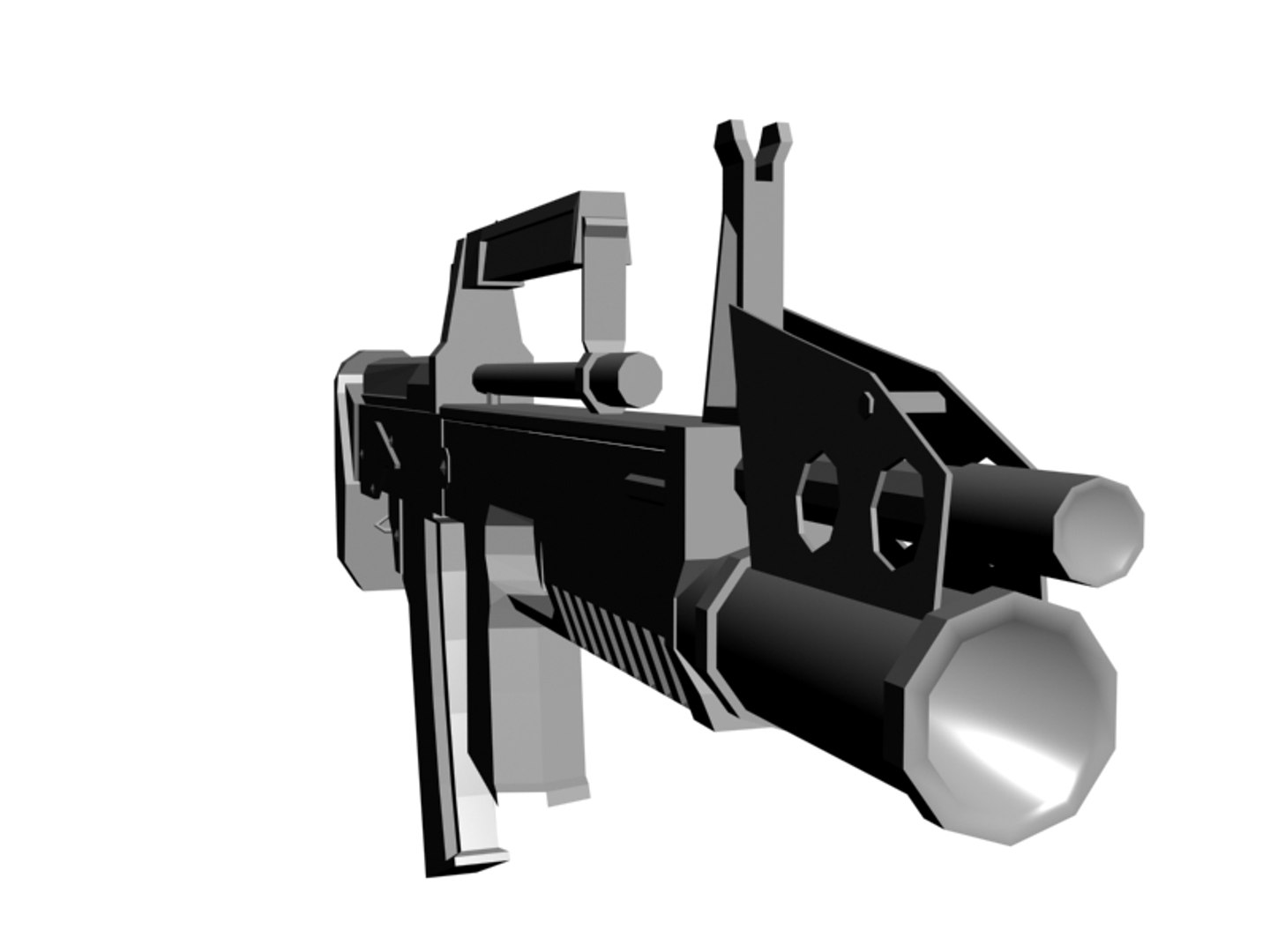A-91 Assault Rifle Obj