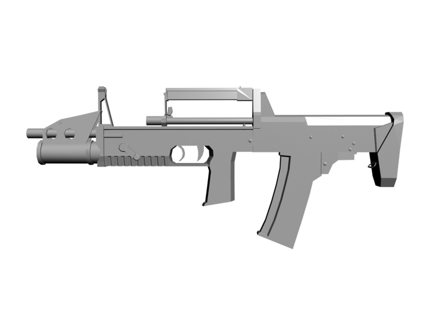 A-91 Assault Rifle Obj