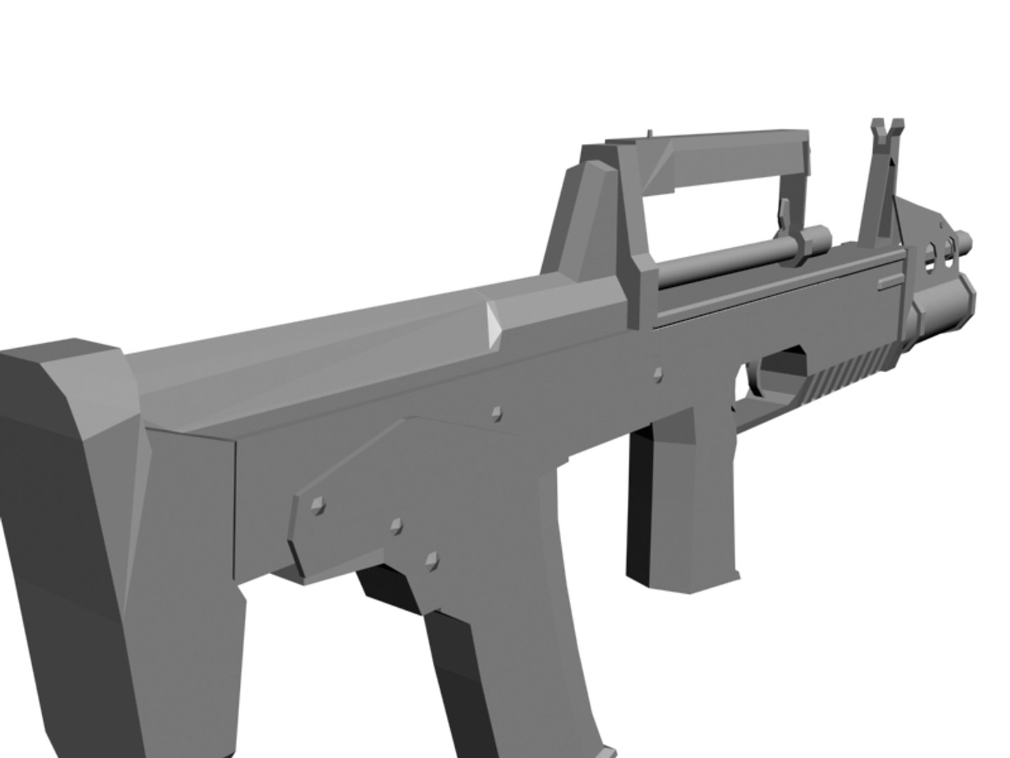 A-91 Assault Rifle Obj