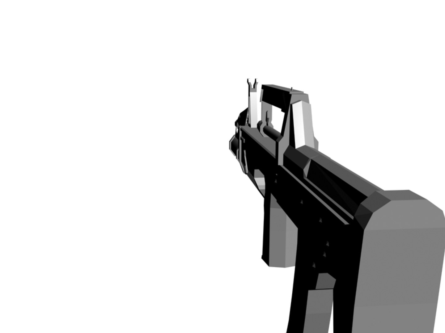 A-91 Assault Rifle Obj