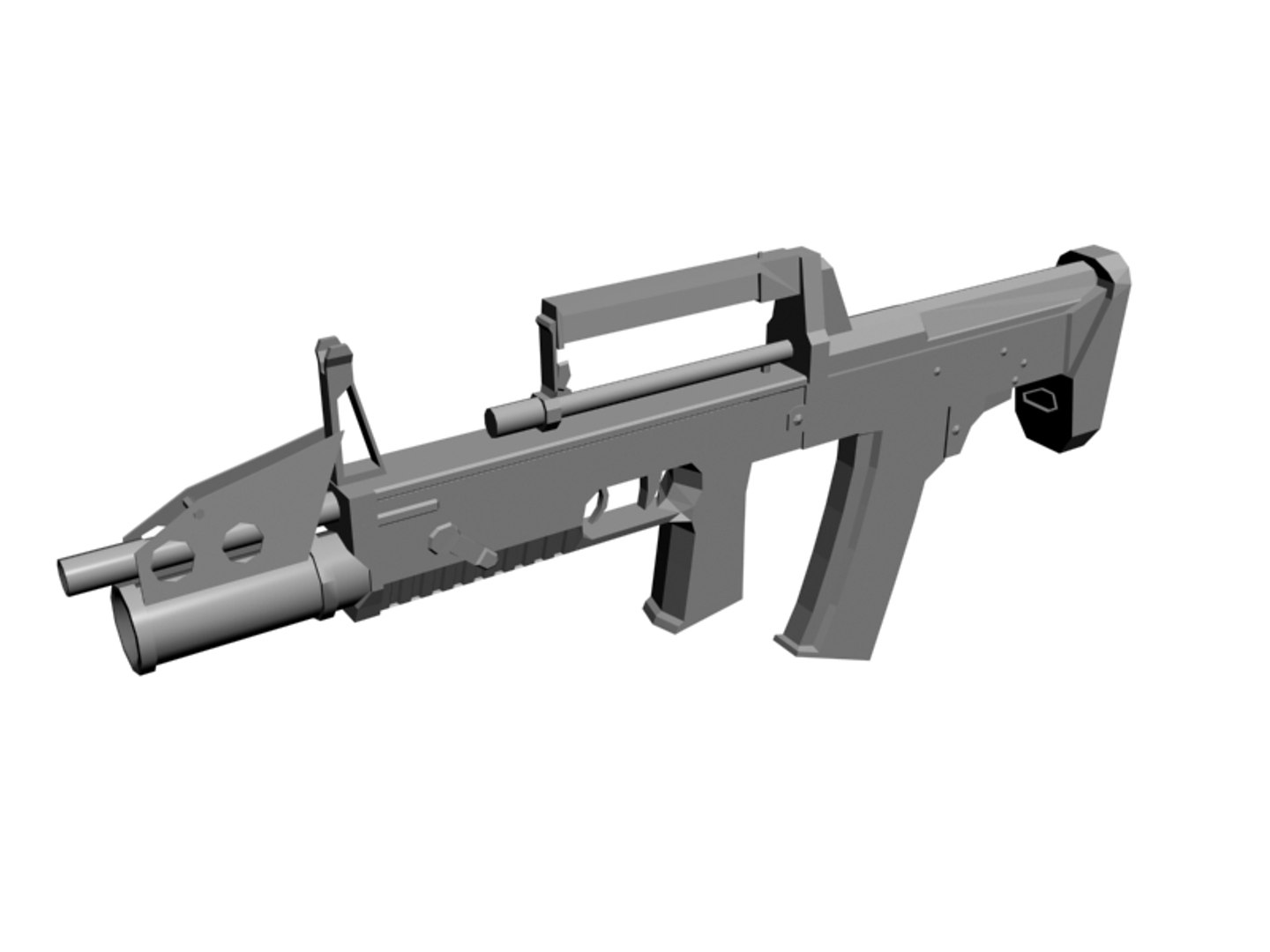 A-91 Assault Rifle Obj