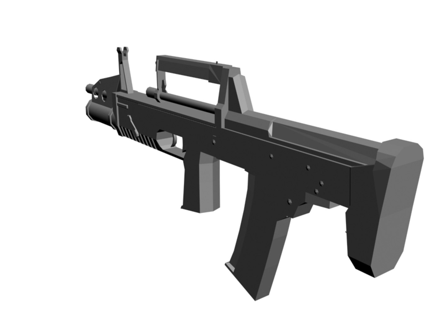 A-91 Assault Rifle Obj