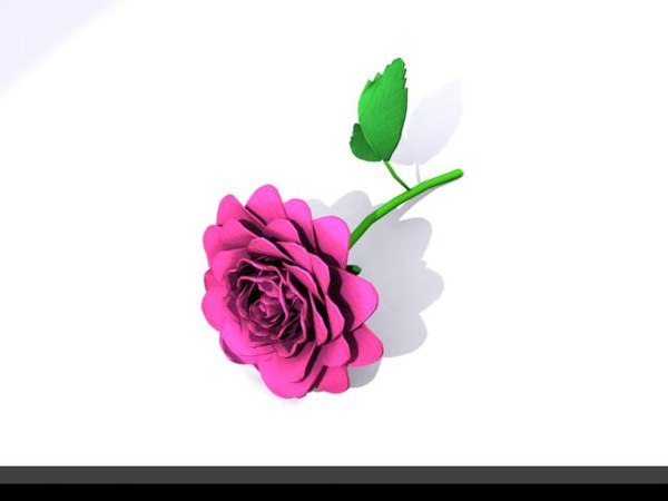 3d model flower