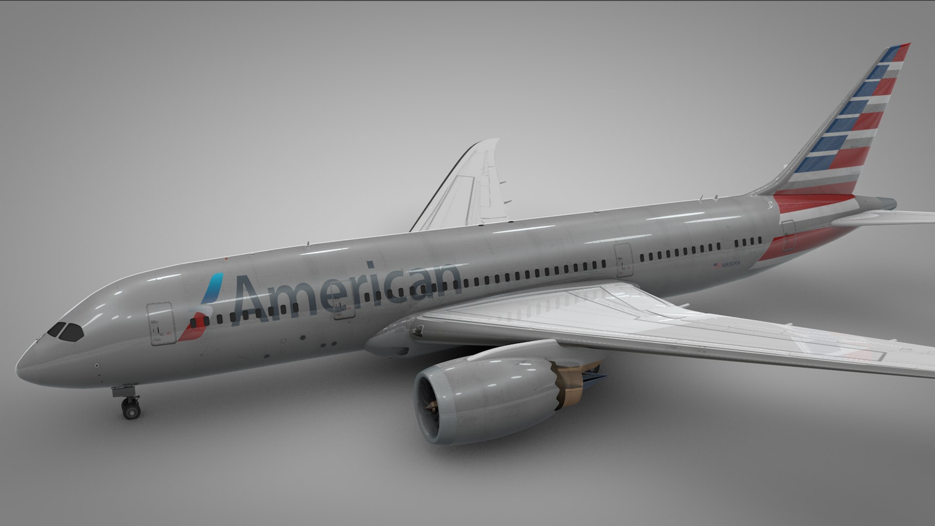 3D Boeing 787 Dreamliner American Airlines - TurboSquid 1610961