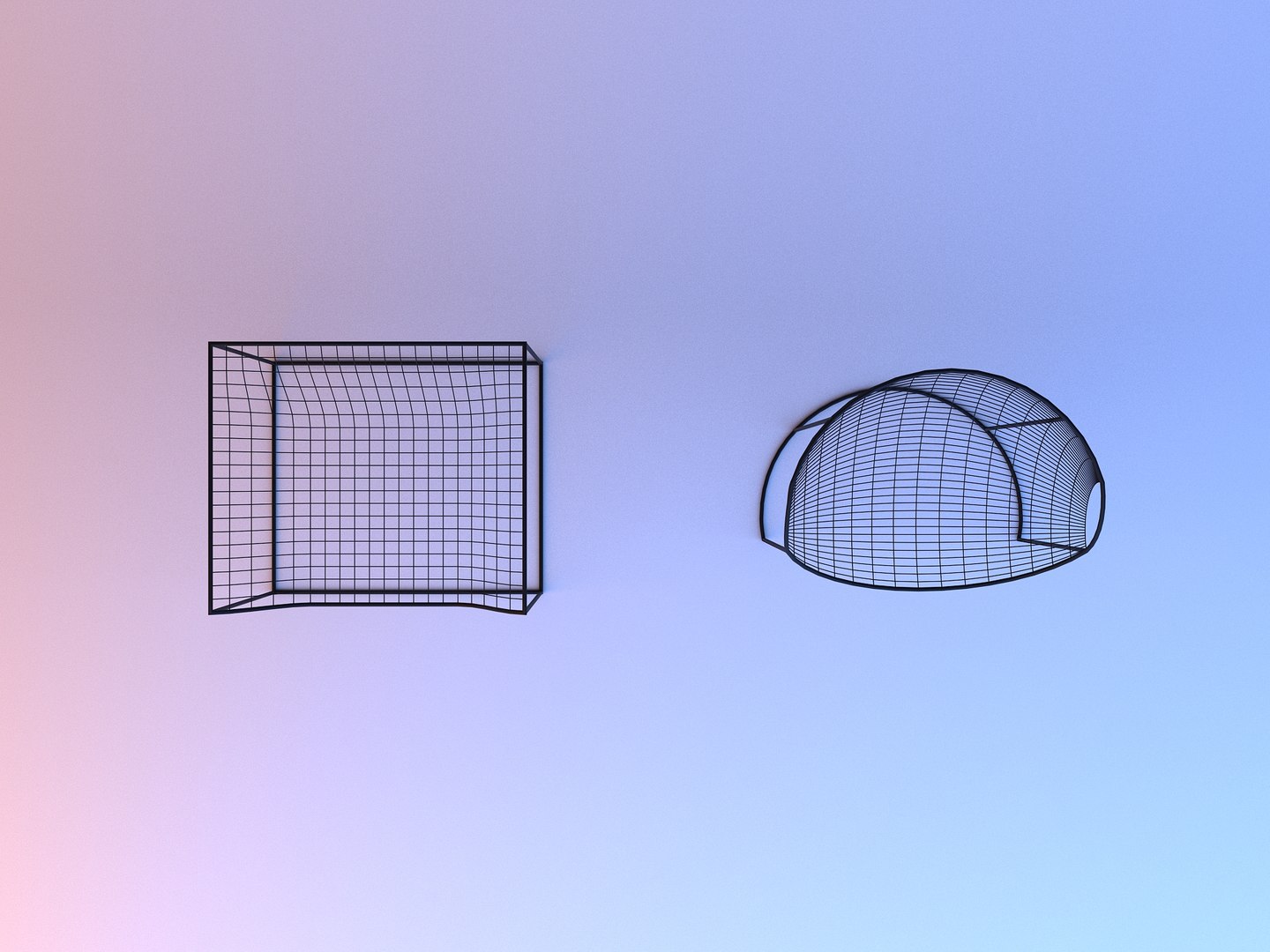 3D Grid Metal Chair Model - TurboSquid 1735984