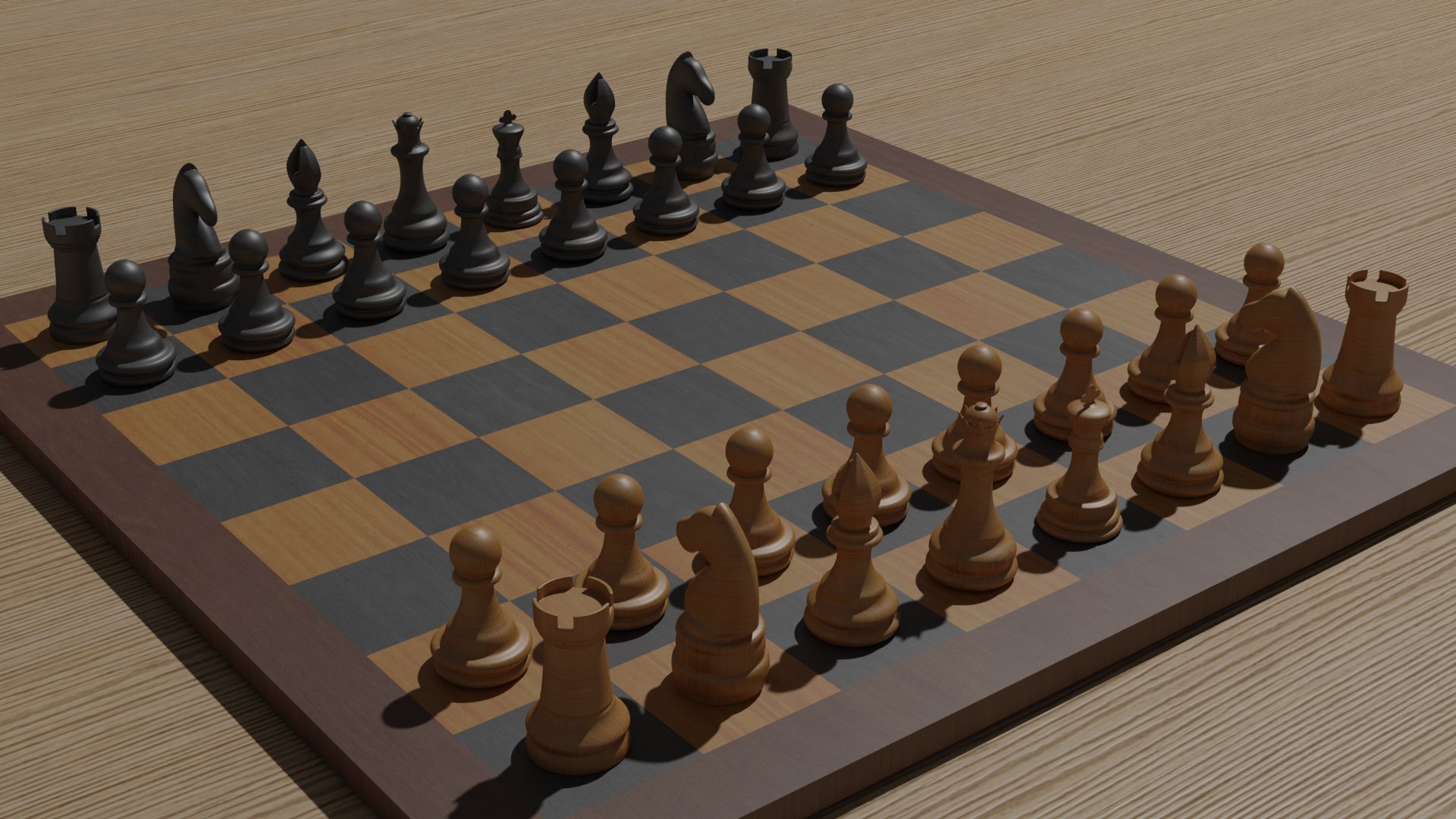 3D model chess board - TurboSquid 1504859
