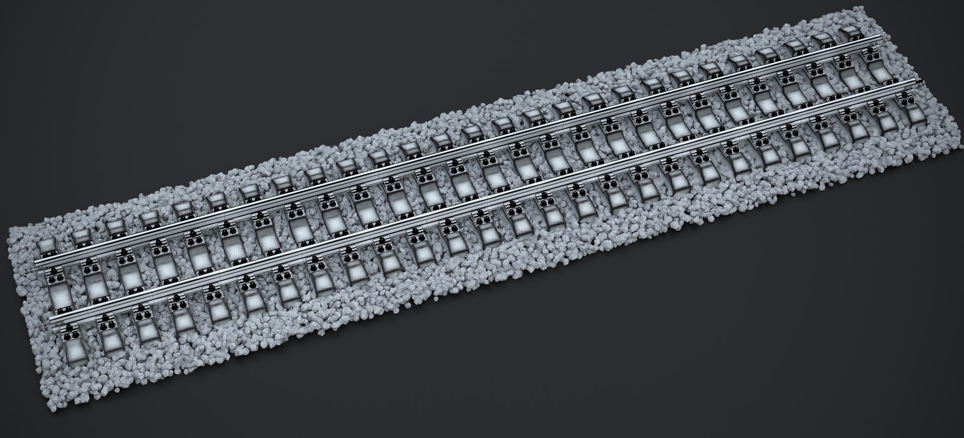 EUROPEAN GAUGE 187 SCALE STRAIGHT TRACK 2023 RAW 3D Model - TurboSquid ...