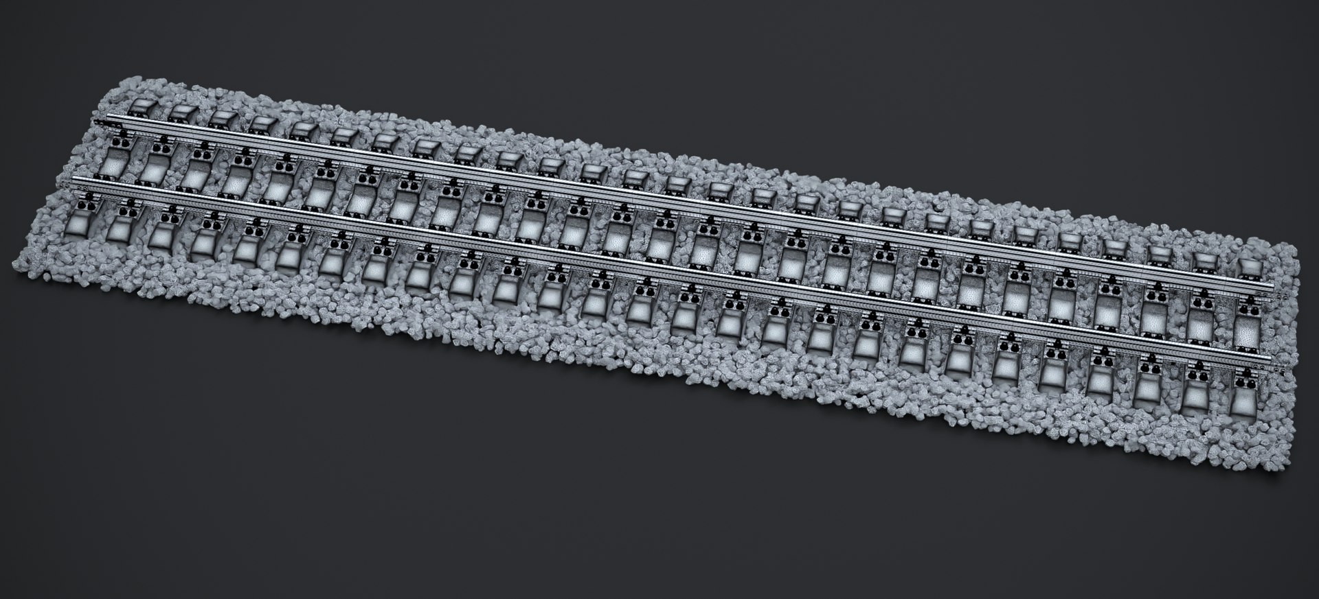 EUROPEAN GAUGE 187 SCALE STRAIGHT TRACK 2023 RAW 3D Model - TurboSquid ...