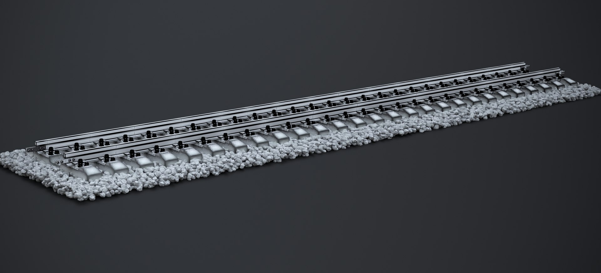 EUROPEAN GAUGE 187 SCALE STRAIGHT TRACK 2023 RAW 3D Model - TurboSquid ...