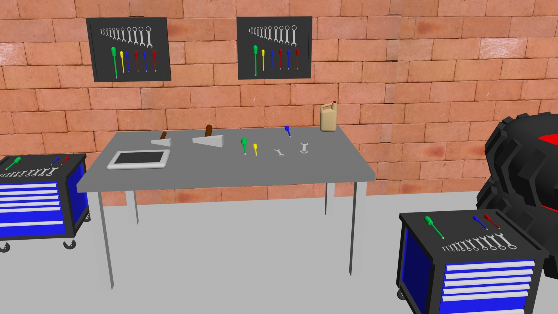 Cartoon Workshop 3D Model - TurboSquid 2162144