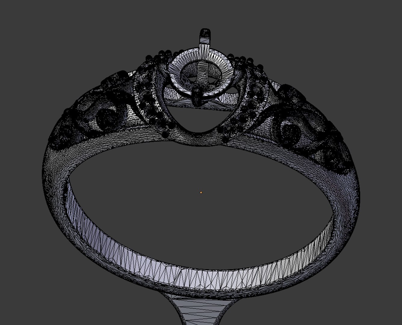 3d weaving ring model