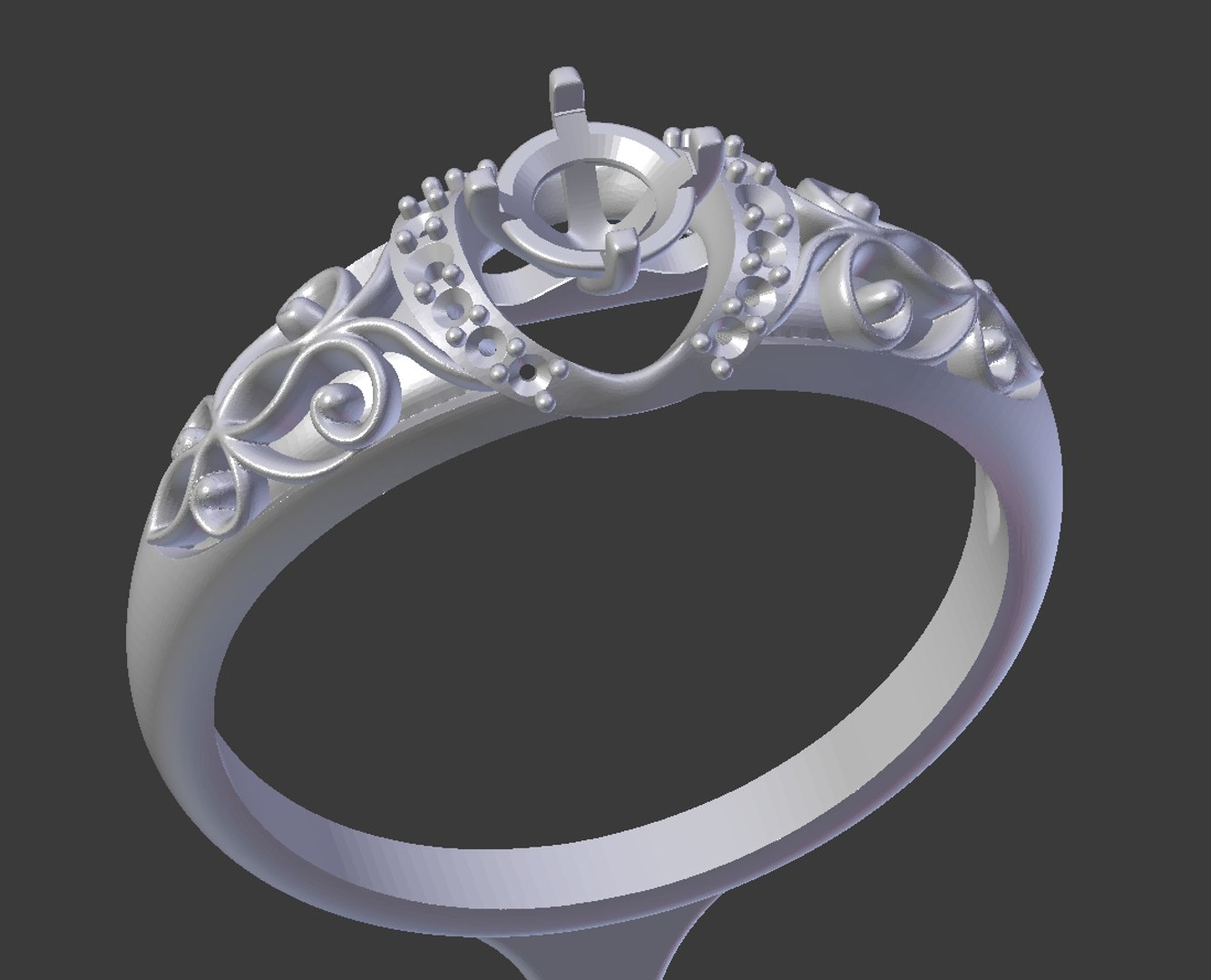 3d weaving ring model