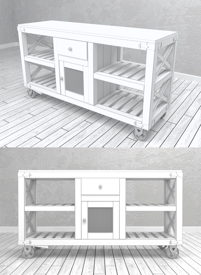 3D Console Loft Design 410 - TurboSquid 1250464