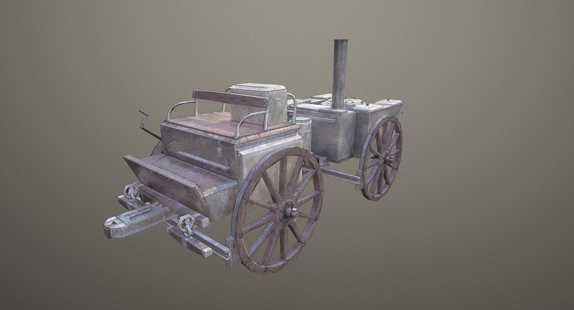 Field Kitchen Wwii 3D Model - TurboSquid 1573091