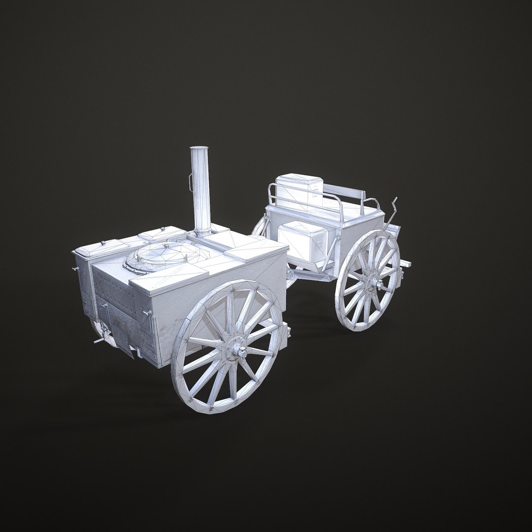 Field Kitchen Wwii 3D Model - TurboSquid 1573091