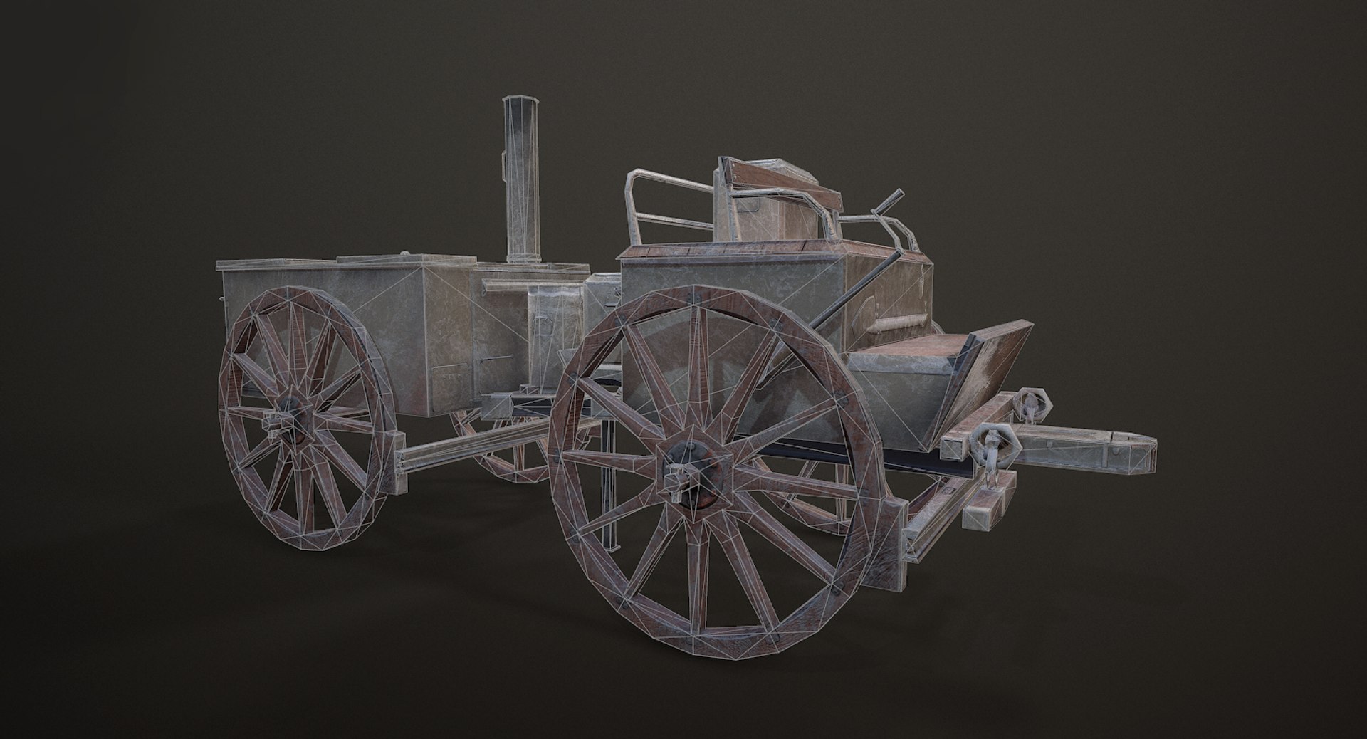 Field Kitchen Wwii 3D Model - TurboSquid 1573091