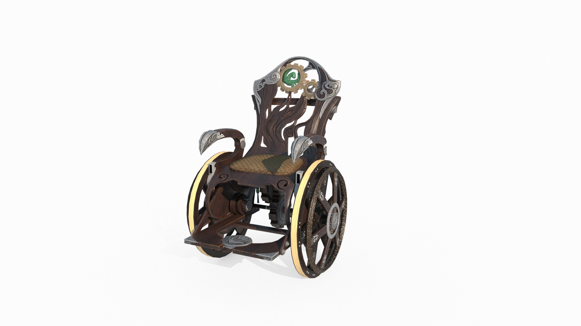 3D Model Magic Mechanism Wheelchair - TurboSquid 2074377