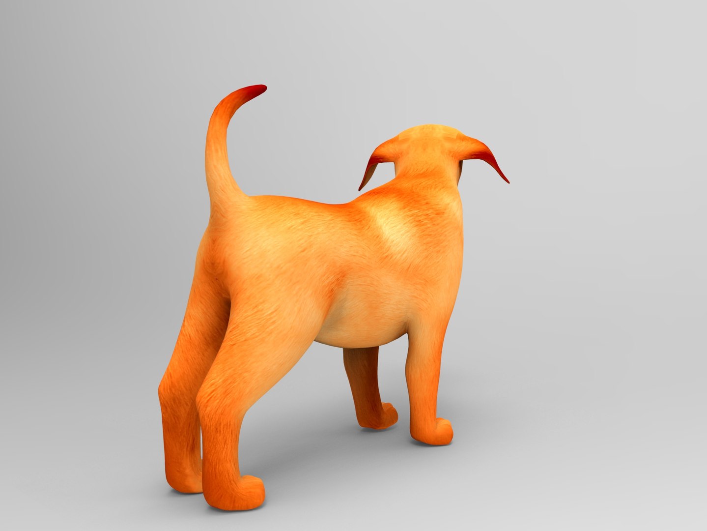 Dog Rigged 3d 3ds