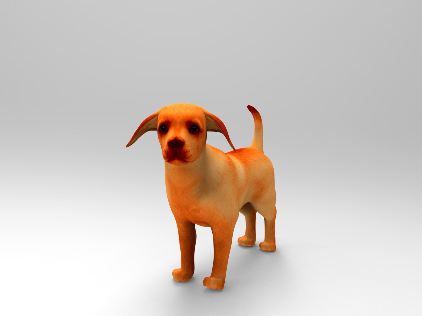 Dog Rigged 3d 3ds