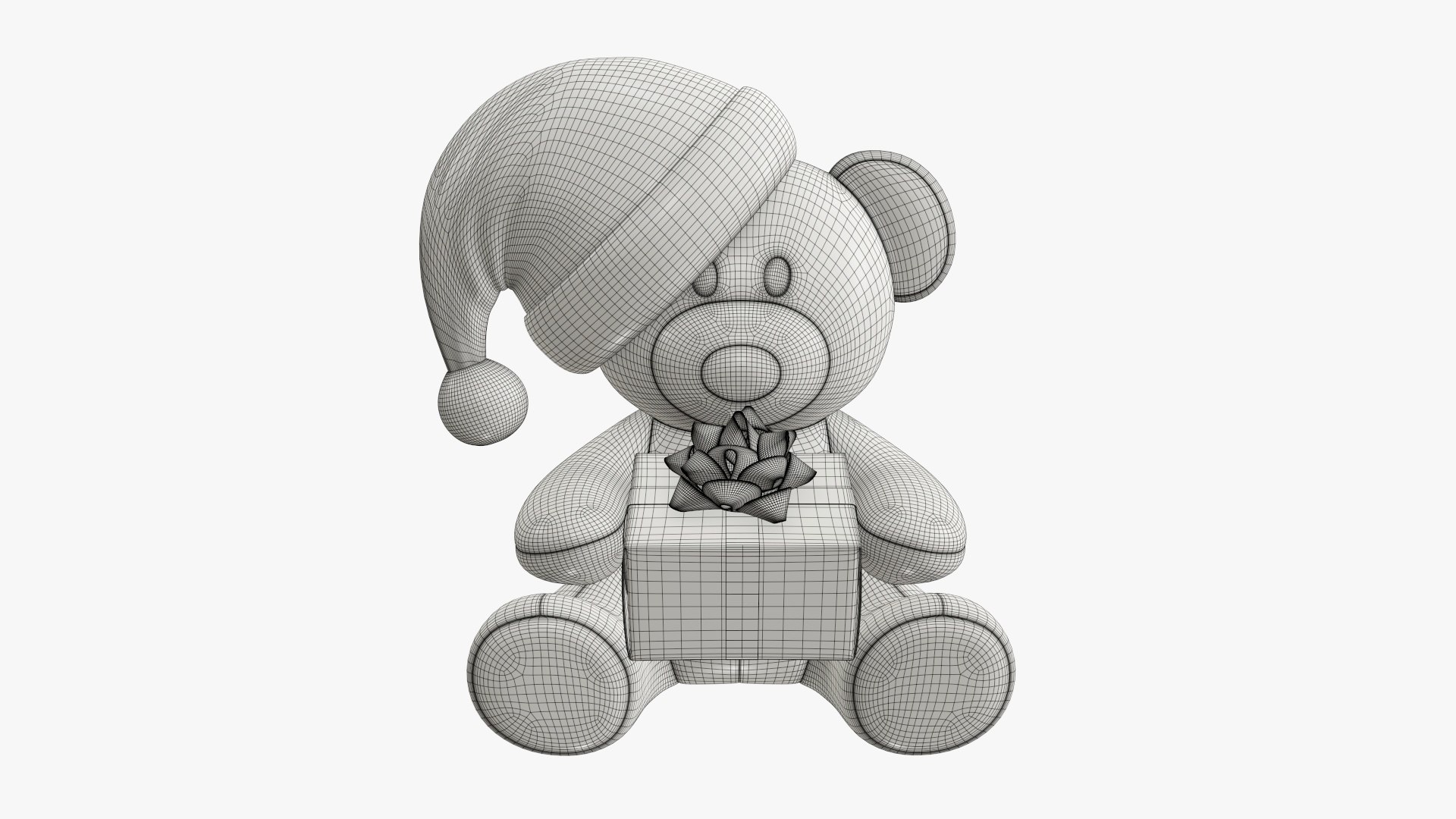 Gift Toy Bear 3D Model - TurboSquid 1645620