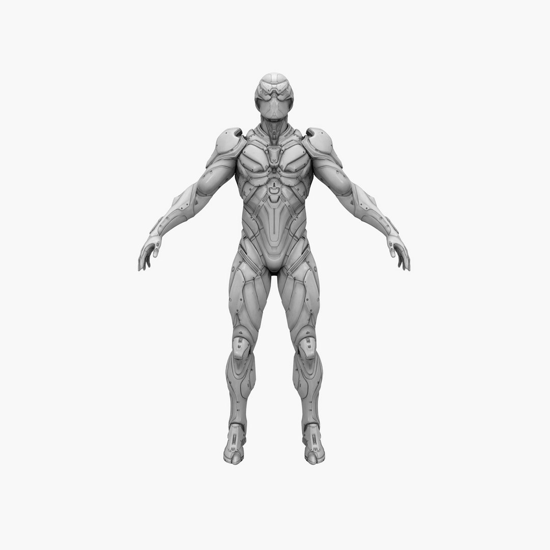 Ghost Cyborg model - TurboSquid 2081977