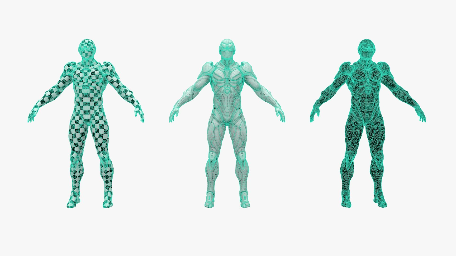 Ghost Cyborg Model - TurboSquid 2081977