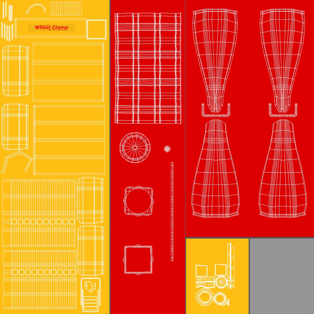Heavy Duty Lock Clamp 3D Model - TurboSquid 1607798