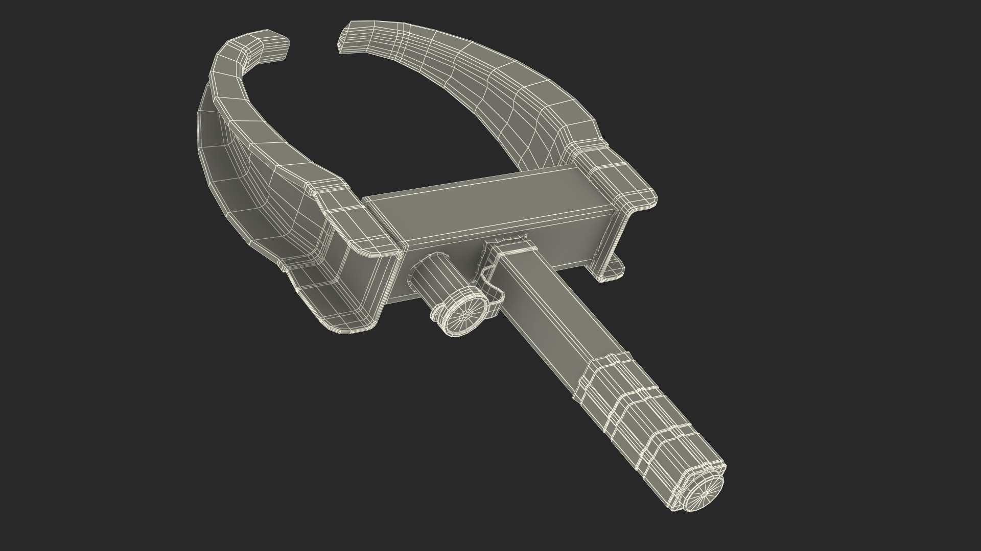 Heavy Duty Lock Clamp 3D Model - TurboSquid 1607798