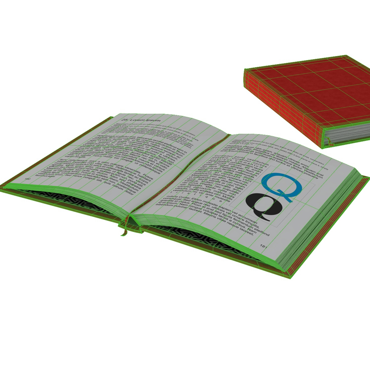 3D open book model - TurboSquid 1411362