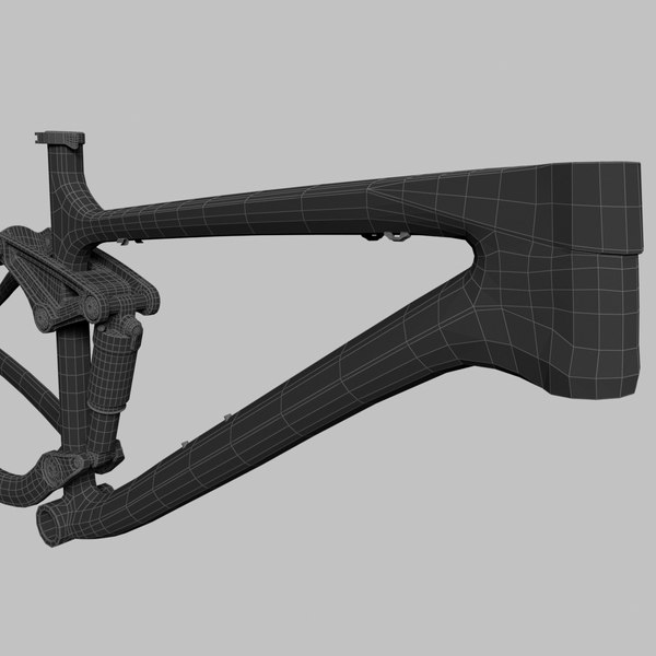 3d model mountain bike frame
