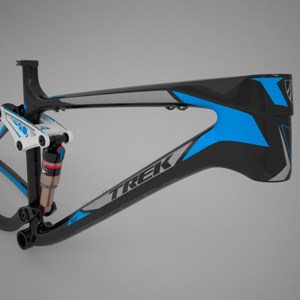 3d model mountain bike frame