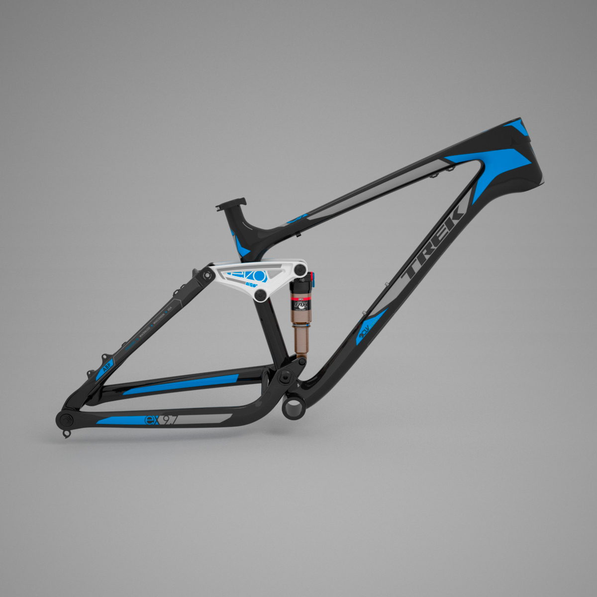 3d model mountain bike frame
