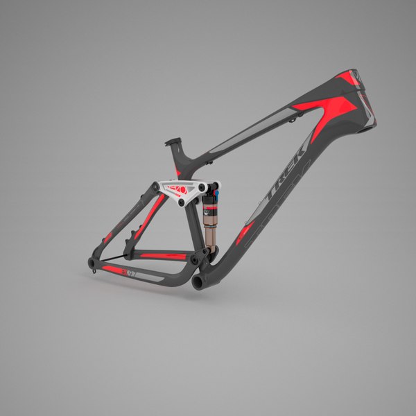 3d model mountain bike frame