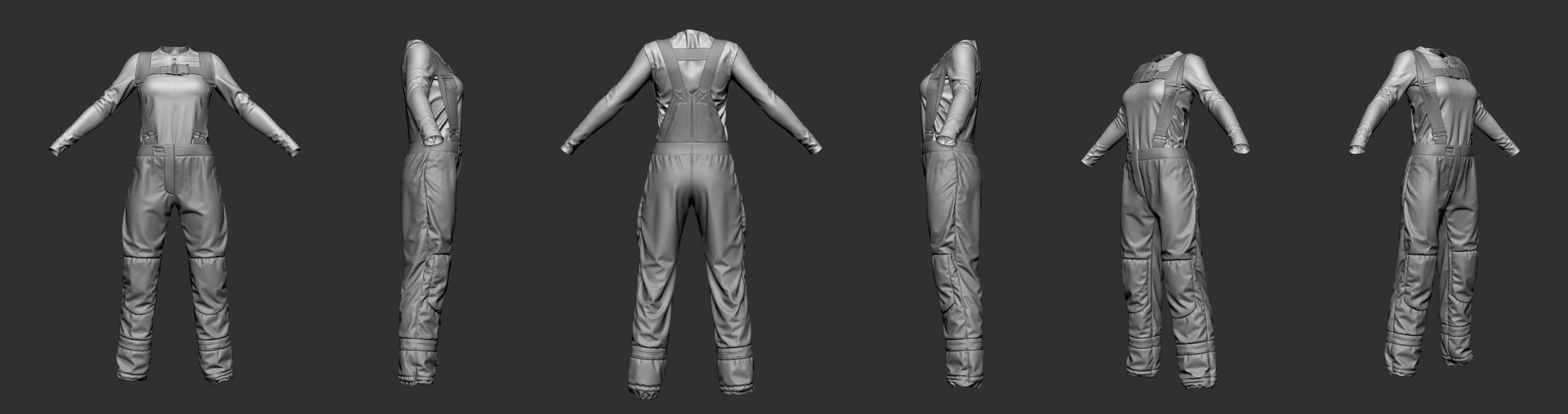 3D Female And Male Firefighter - TurboSquid 1784130