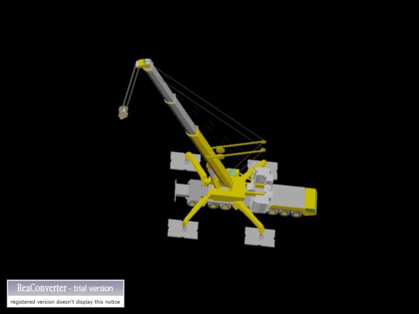 Mobile Crane Demag Ac500 3d Model