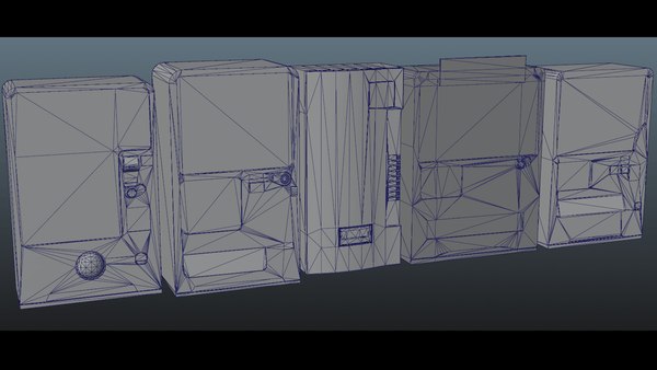 modelo 3d Paquete de Máquinas Expendedoras Japonesas - TurboSquid 1742415