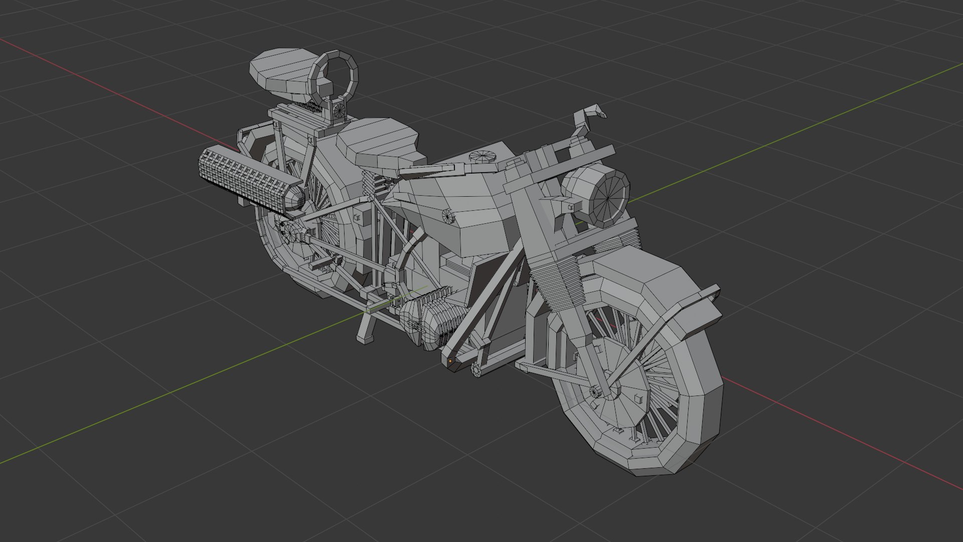 3D WW2 Motorcycle - TurboSquid 2248368