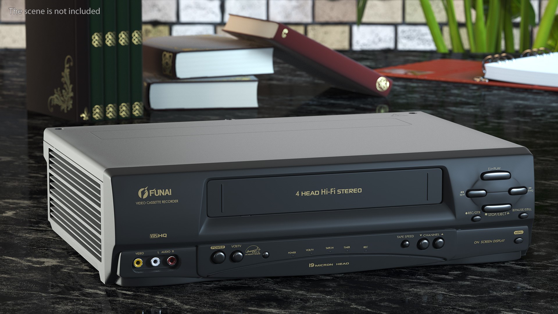 Funai F260LA VHS Player Recorder 3D Model - TurboSquid 1879494