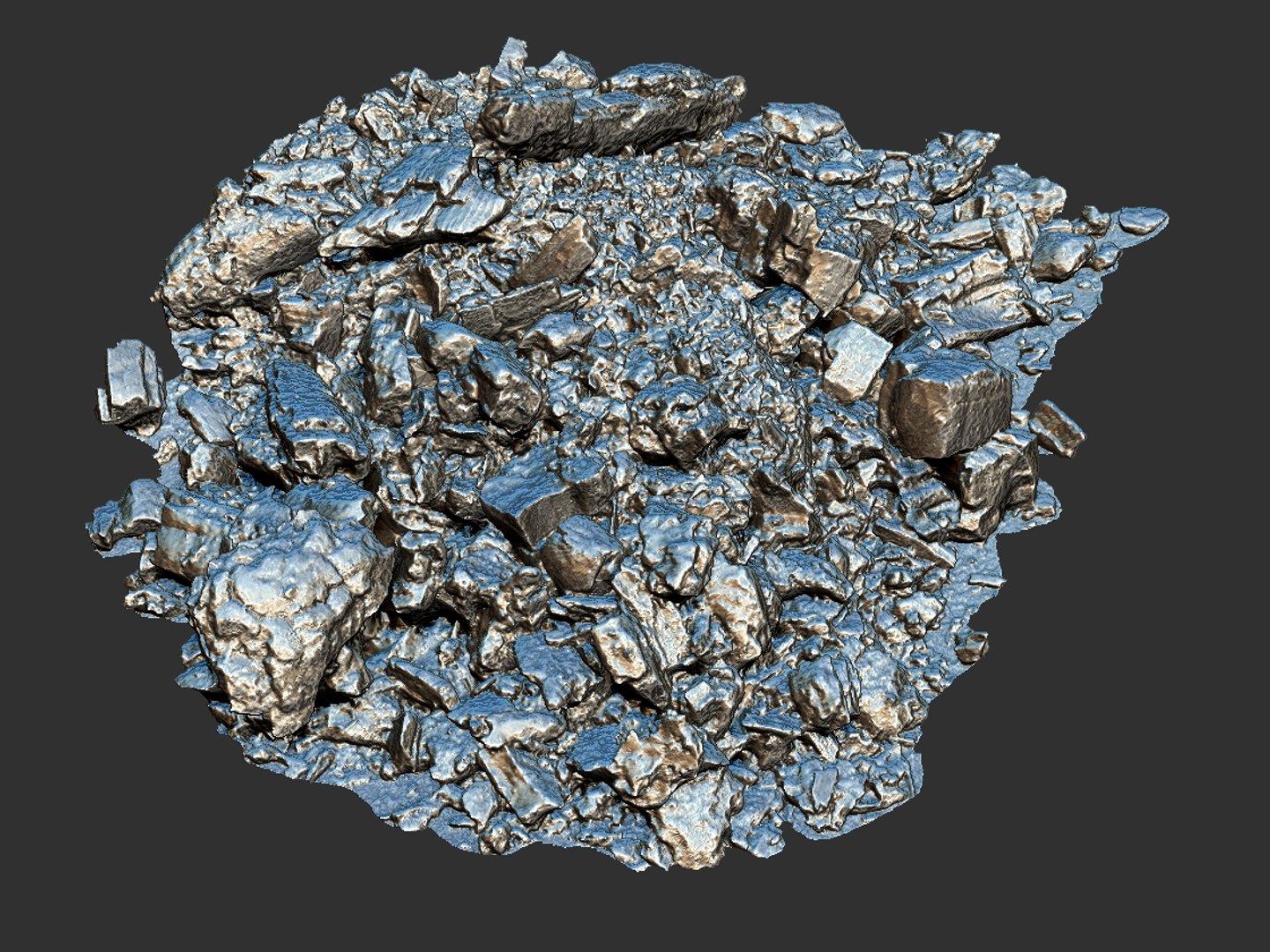 Pile Ashes 3D - TurboSquid 1579071