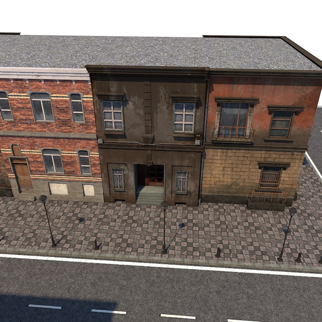 3d Model Street Scene