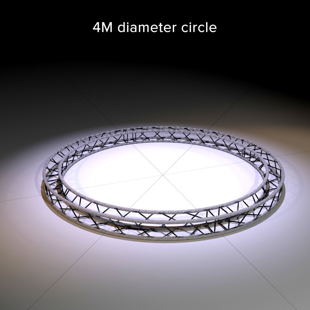3D H30 290 4m Truss Model - TurboSquid 1571747