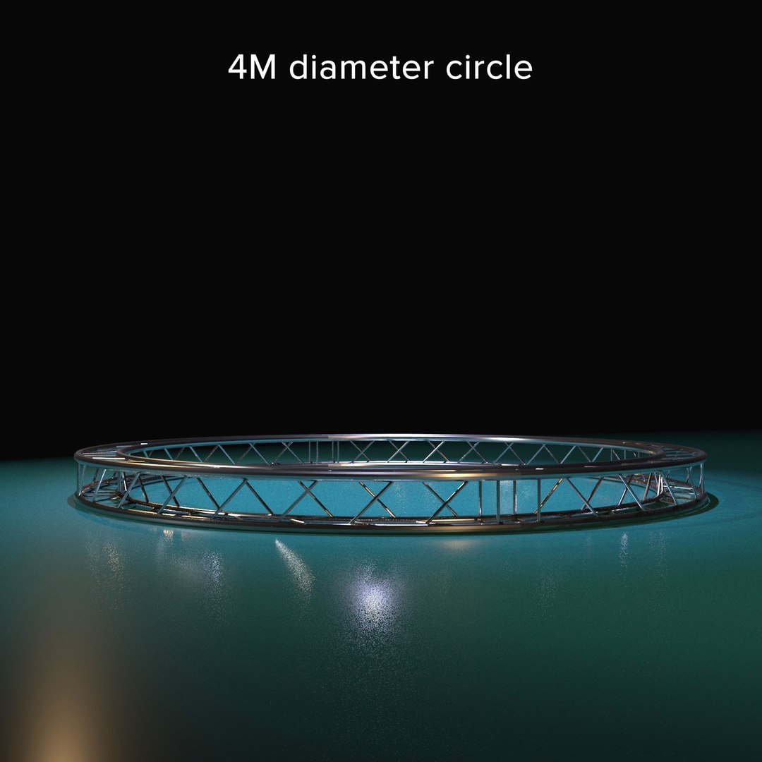 3D H30 290 4m Truss Model - TurboSquid 1571747