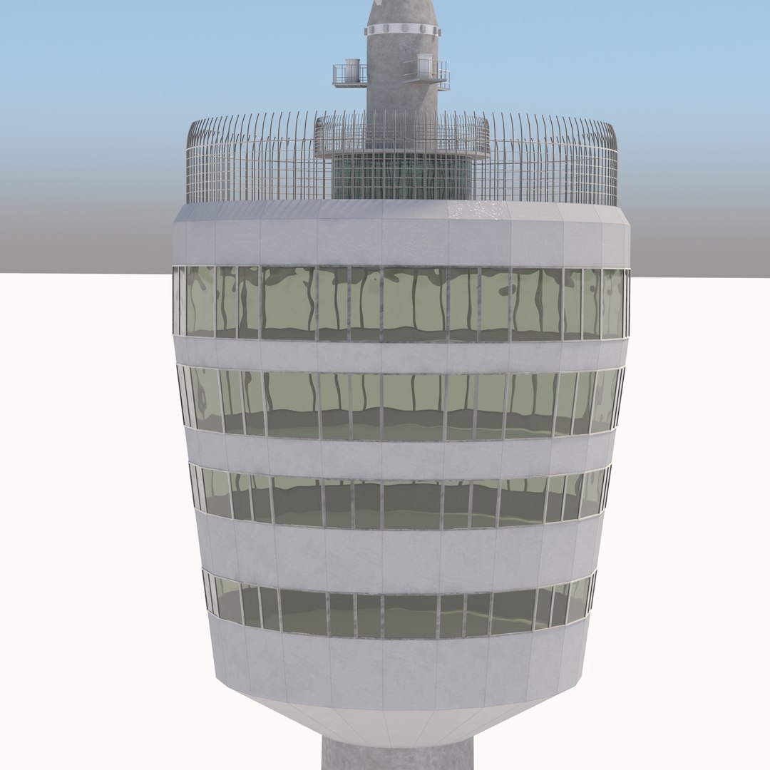 3D model TV-Tower Stuttgart - TurboSquid 1857665