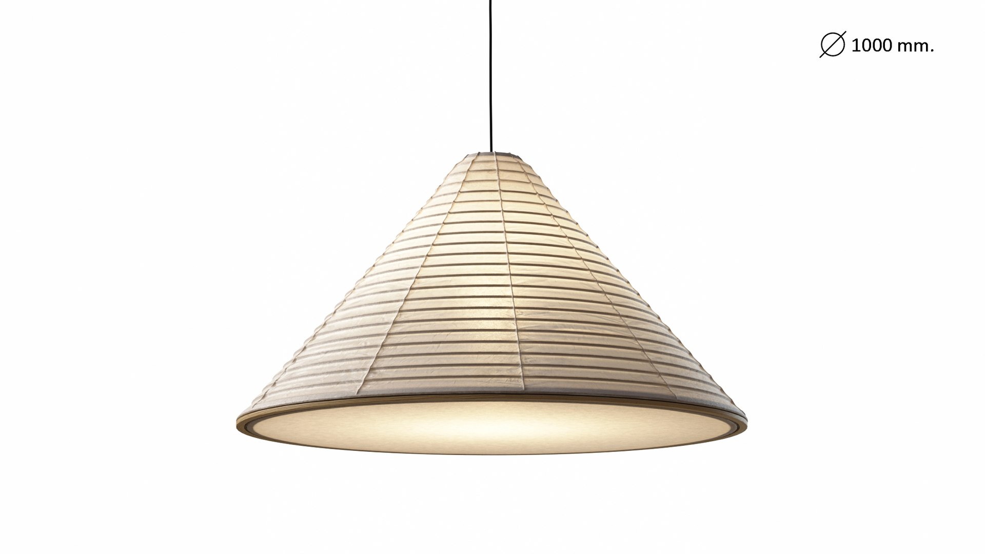 N-PL01 Pendant Lamp By Norm Architects For Karimoku Case Collection 3D ...