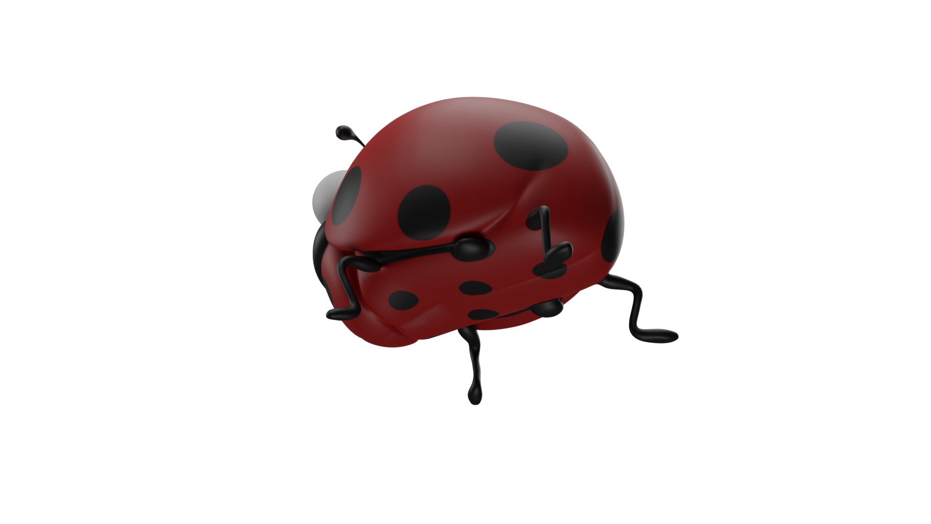 3D LadyBug Model - TurboSquid 2252800