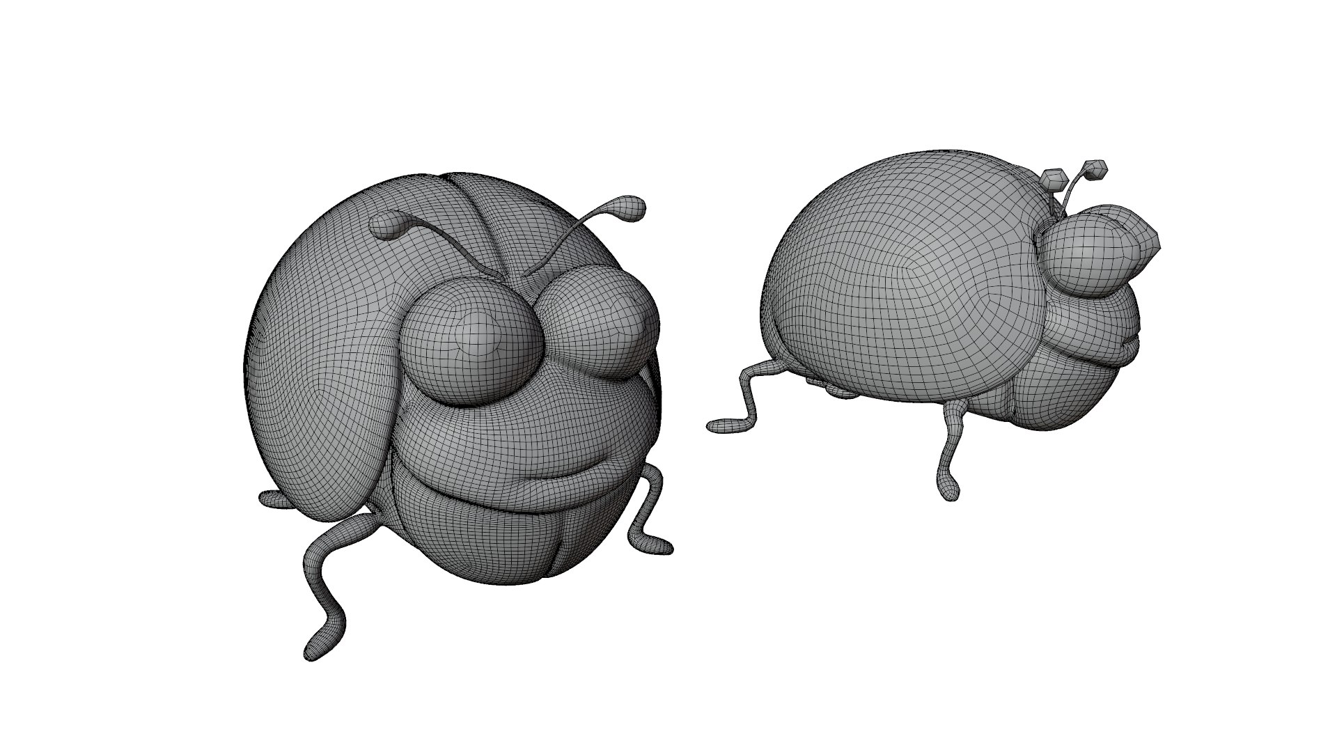 3D LadyBug Model - TurboSquid 2252800