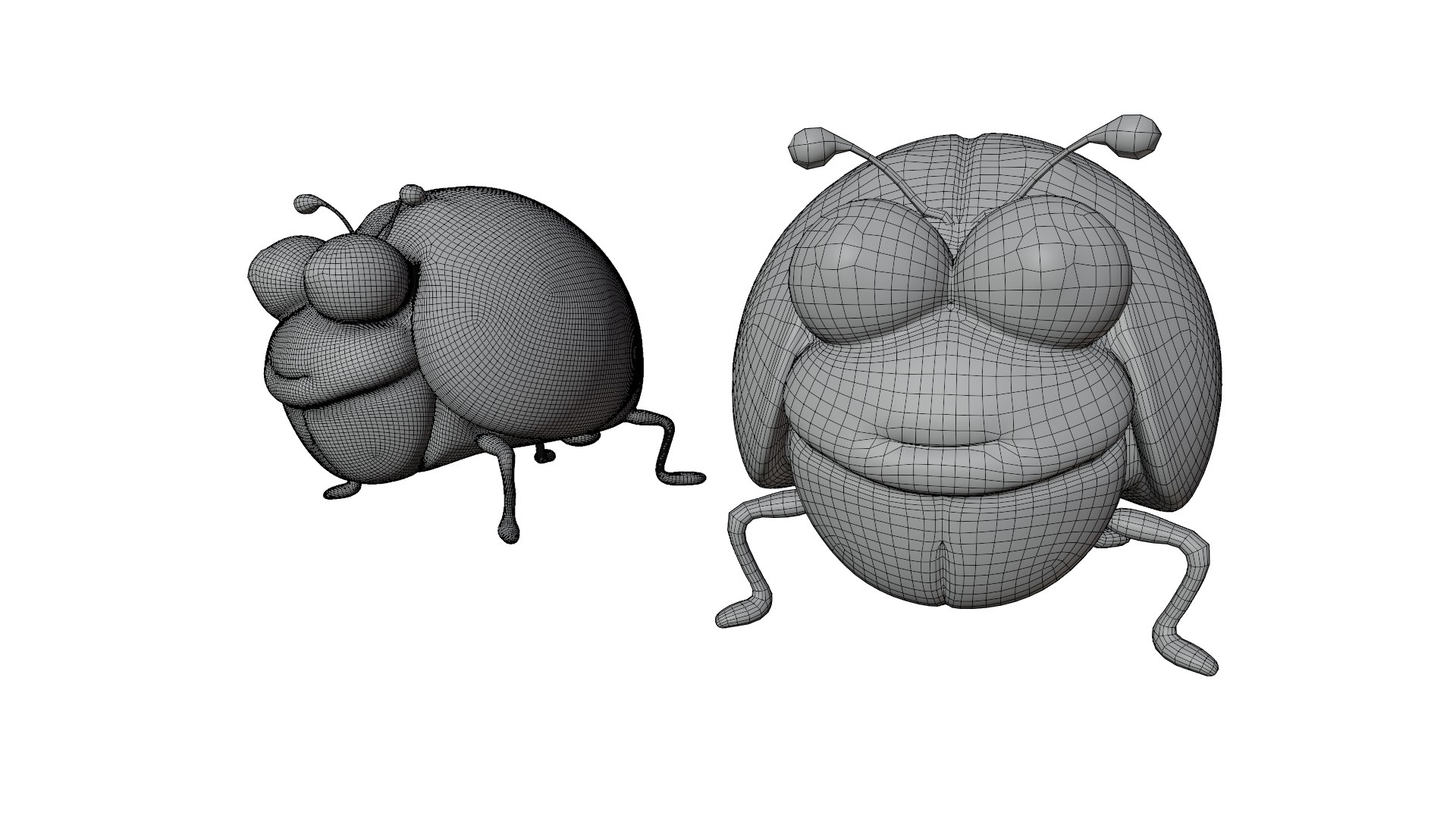 3D LadyBug Model - TurboSquid 2252800